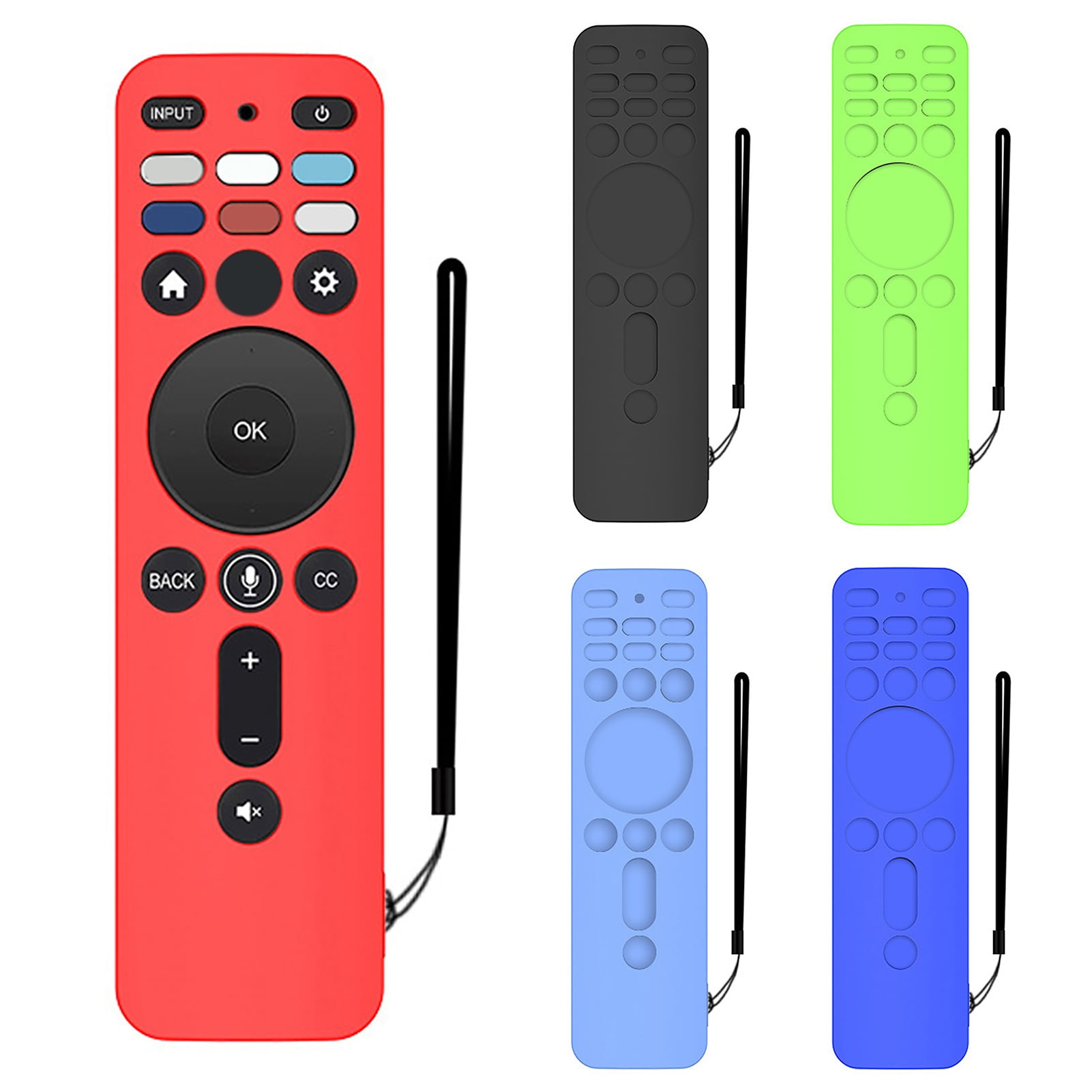 Deyuer Remote Control Cover All-inclusive Soft Silicone TV Remote ...