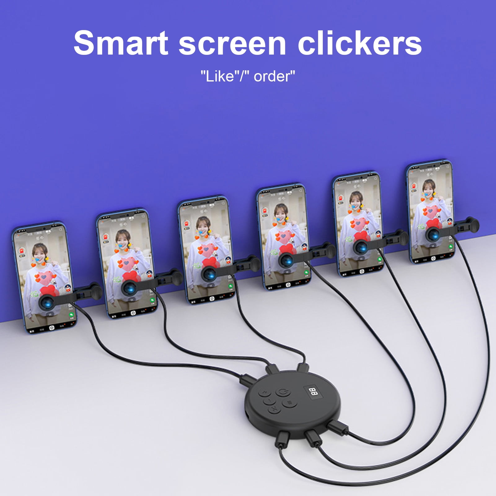 Deyuer Screen Clicker Mute Automatic Adjustable Digital Display ...