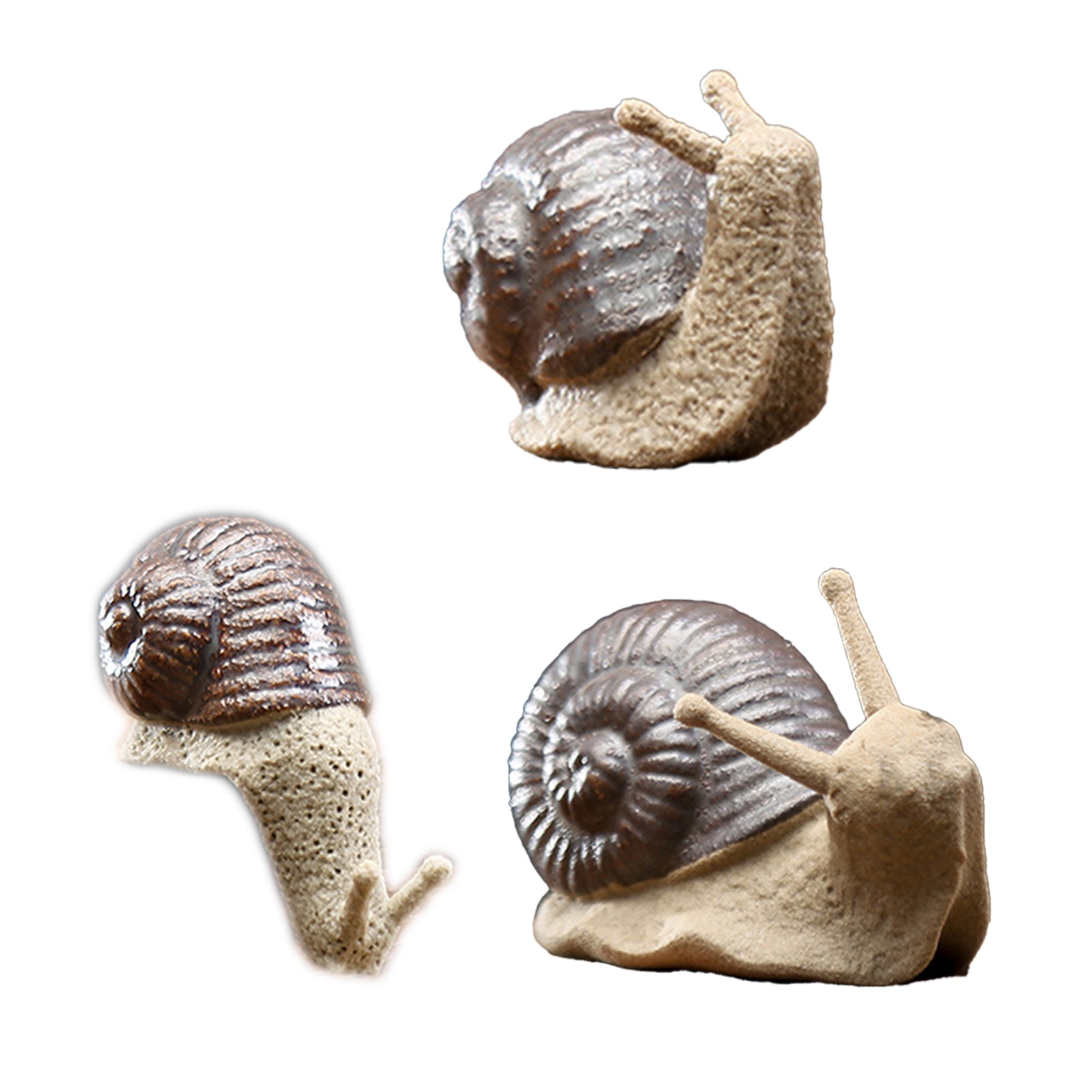 Deyuer Snail Bonsai Figurine Innovative Compact Creative Vivid Wide ...