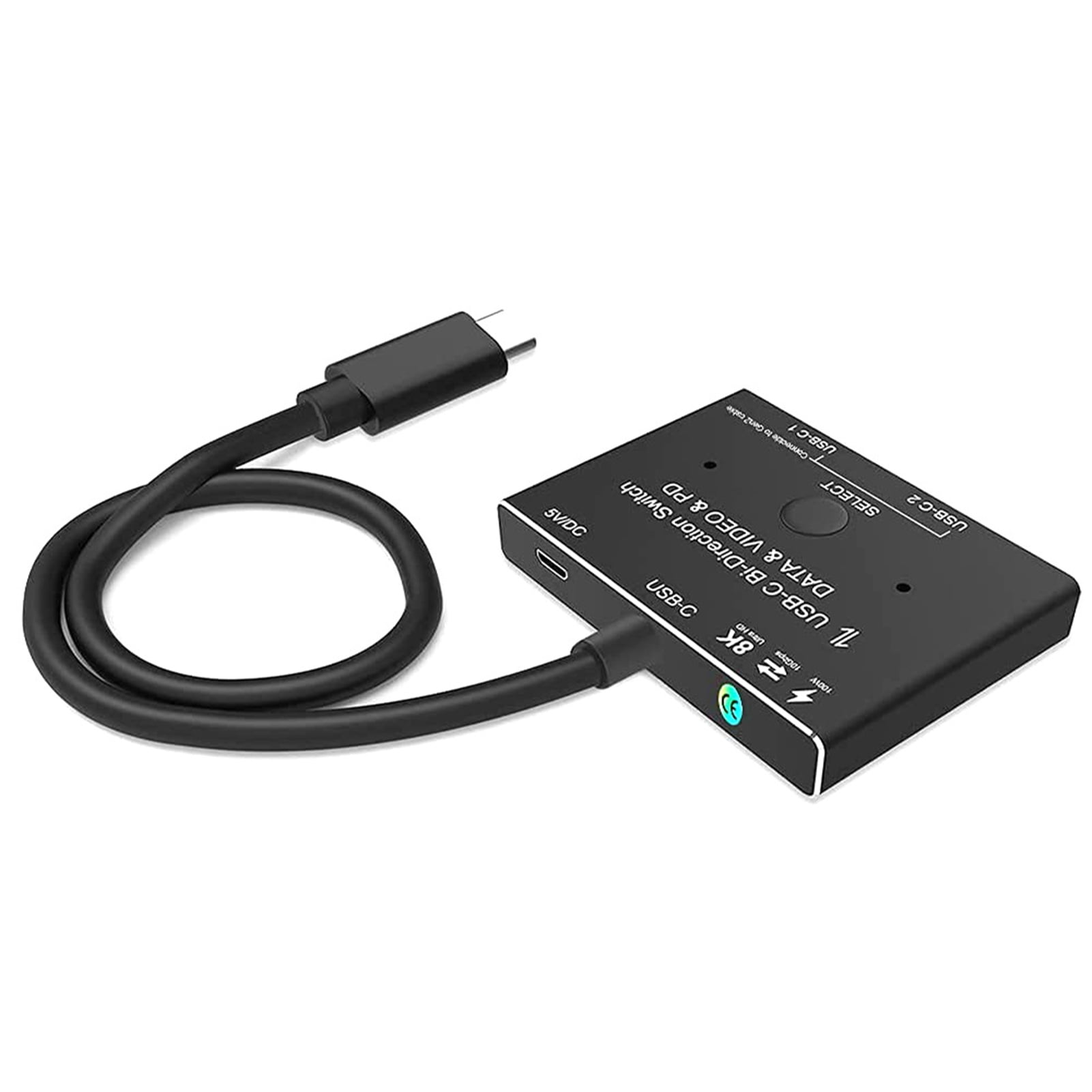 Deyuer Type-C Switcher Two-way HD-compatible PD 100W 8K@30Hz USB 3.1 ...