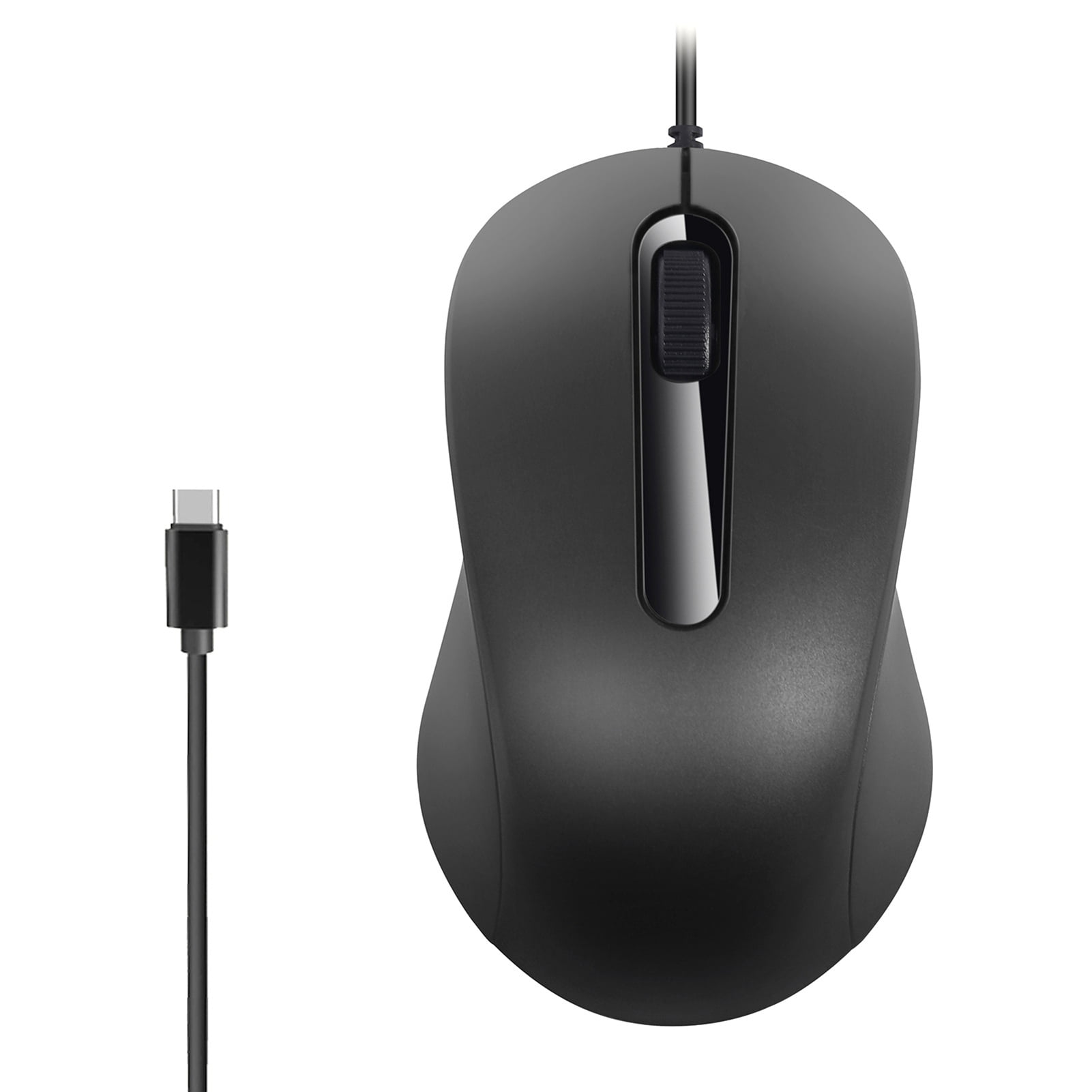 Deyuer Type-C Wired Mouse Plug Play 1000DPI Low Latency USB-C ...