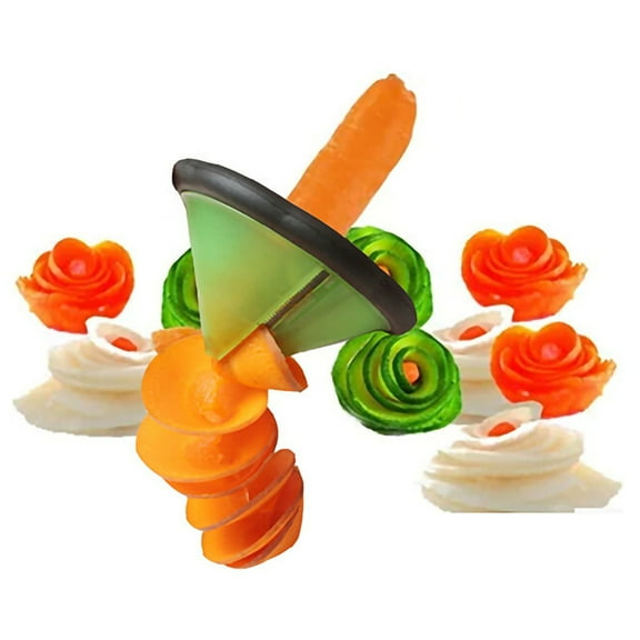 1PC Spiral Blade Handr Cutter Cucumber Carrot Potato Vegetables Spiral ...