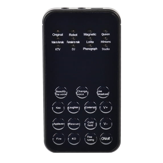 Deyuer Voice Changer 12 Voice Modes Clear Sound Change Plug Play Live ...