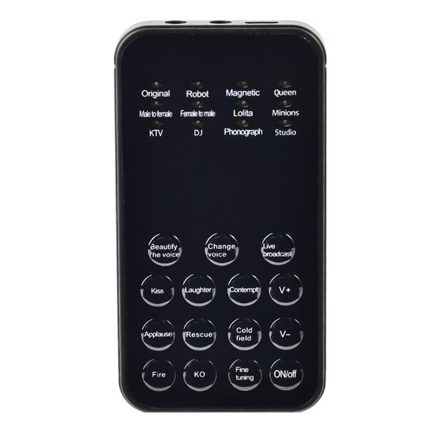 Deyuer Voice Changer 12 Voice Modes Clear Sound Change Plug Play Live ...