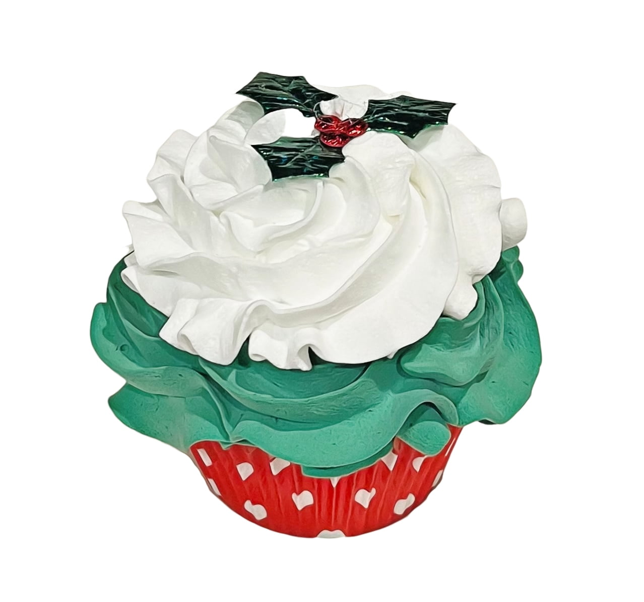 Dezicakes Fake Christmas Cupcake Fake Food- Fake Cake- Home Decoration ...