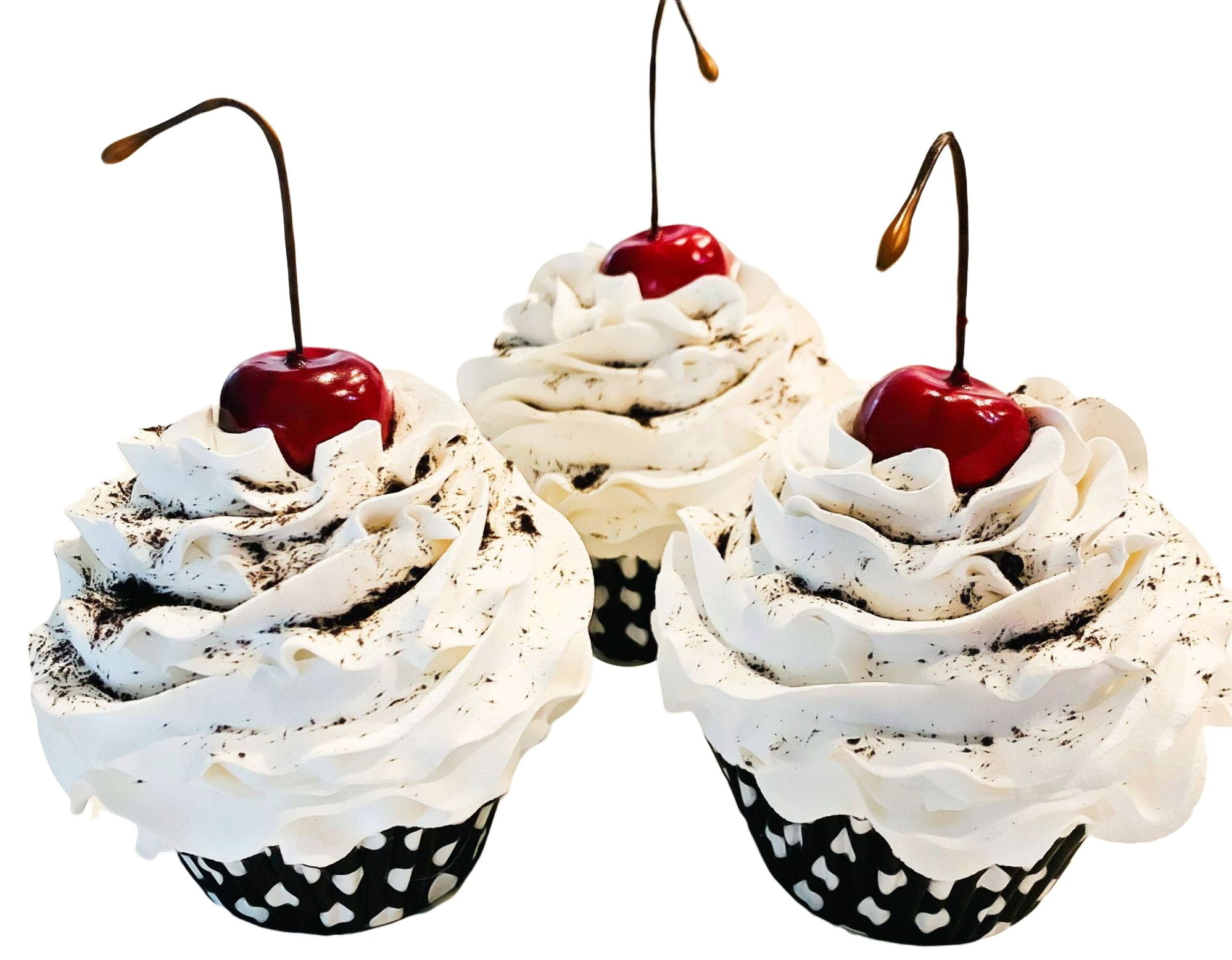 Dezicakes Fake Cupcakes Cookies & Cream Cupcakes Faux Cupcakes- Fake ...