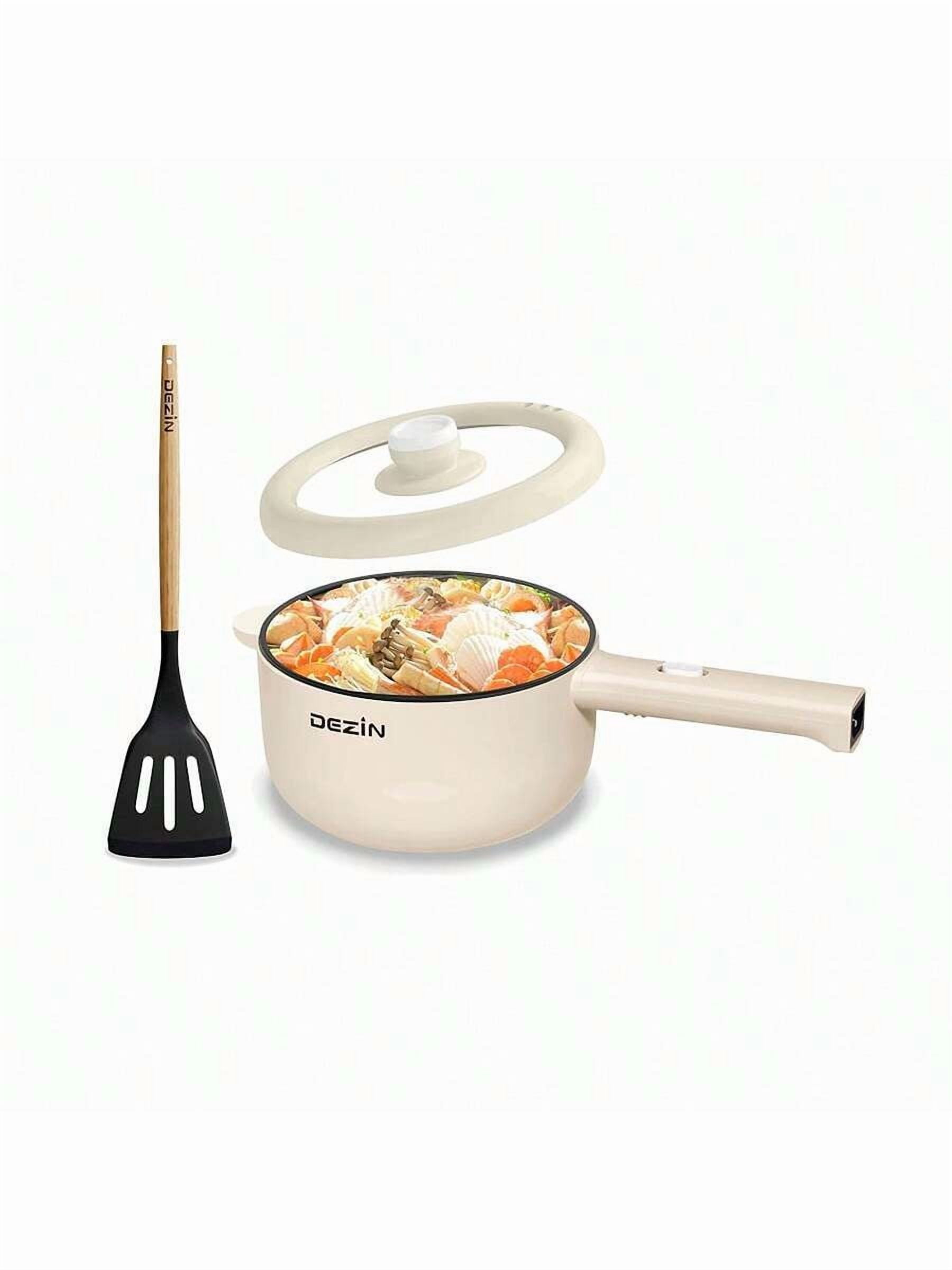 Dezin Electric Cooker, 2L Non-Stick Sauté Pan, Rapid Noodles Cooker ...