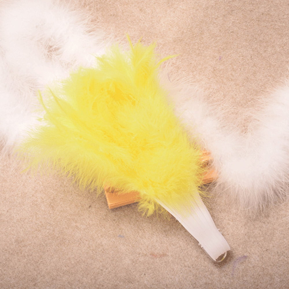 Dezsed Feather Folding Fan Clearance Wedding Showgirl Dance Elegant ...