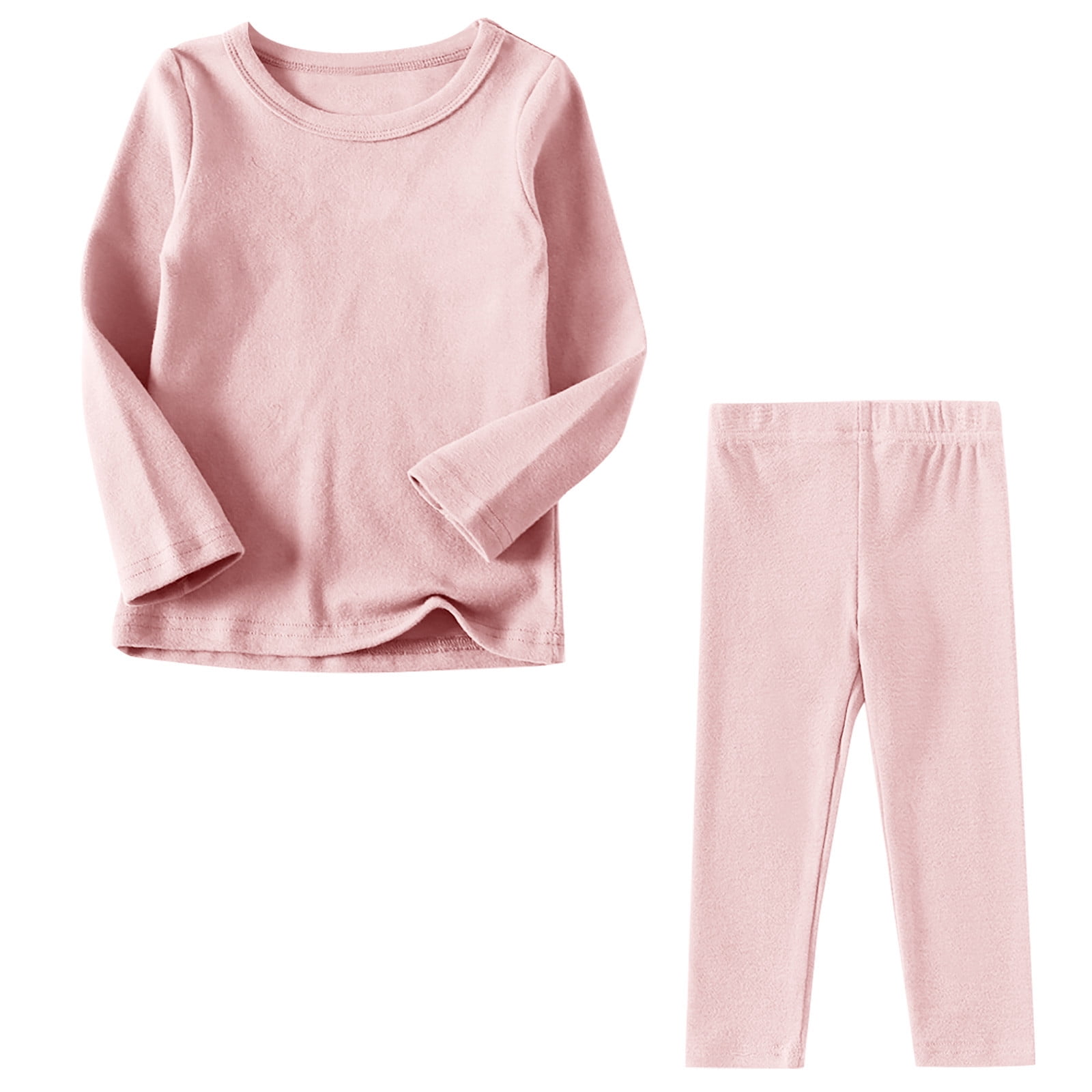 Dezsed Kids Boys Girls Solid Daily Pajamas Pyjamas Sleepwear Set ...