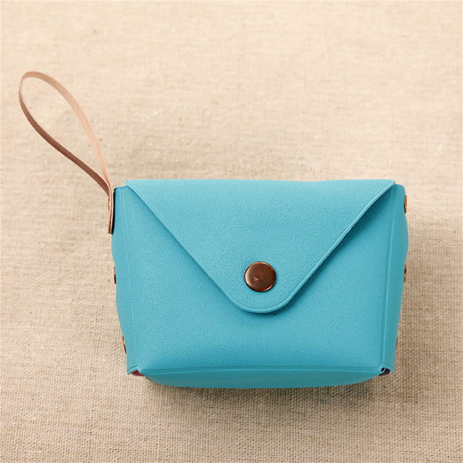 Dezsed Makaron Purse Solid Candy Color Buckle Student Handbag on ...