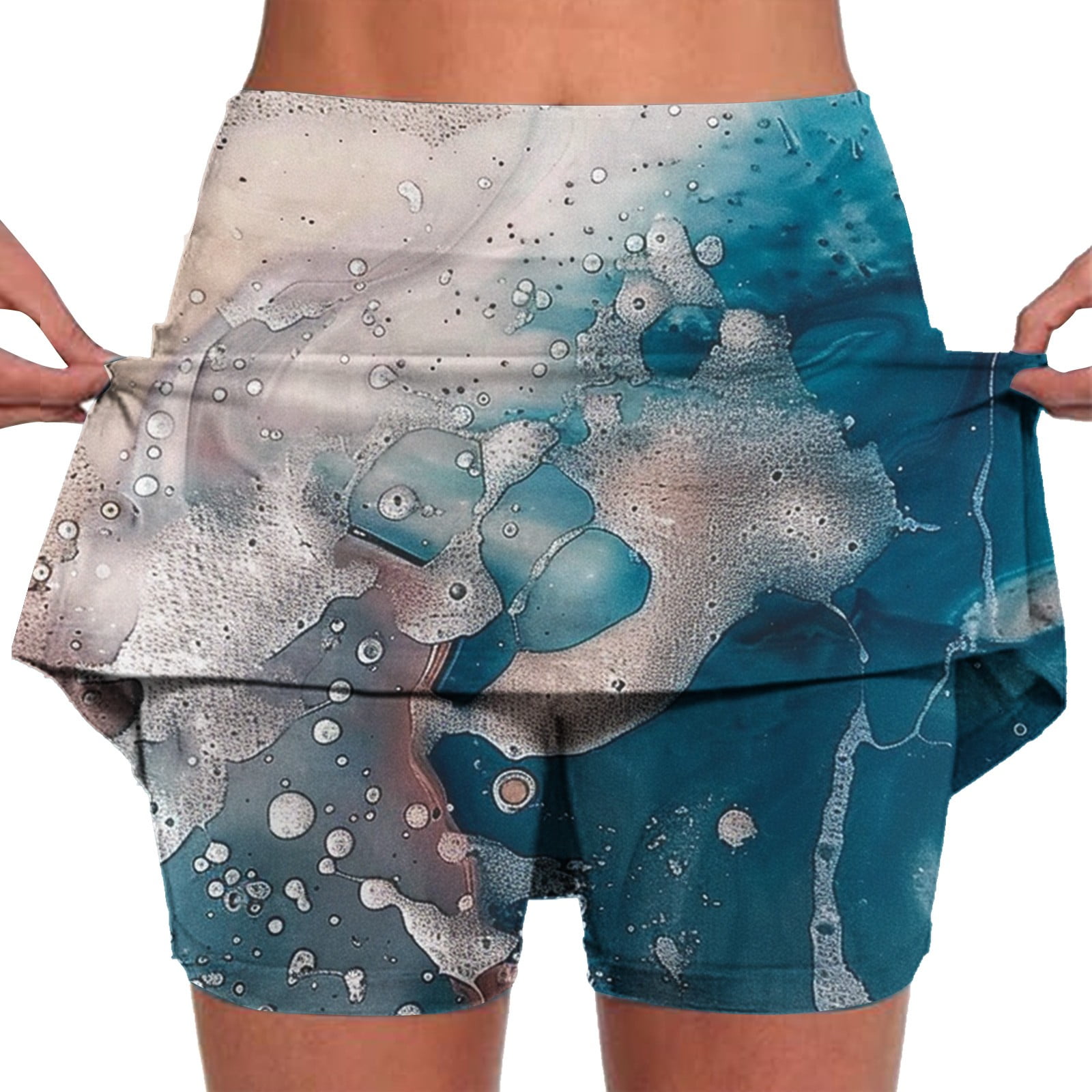 Dezsed Women's Ahletic Skorts Flowy Active Performance Skort ...