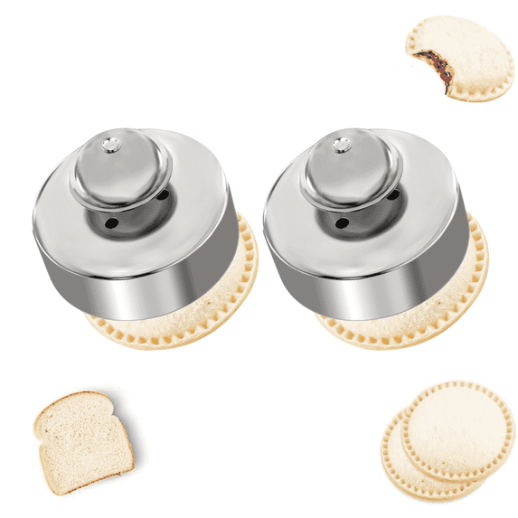 Dezytech Sandwich Cutter and Sealer, 3.5 Inch Uncrustables Maker for ...