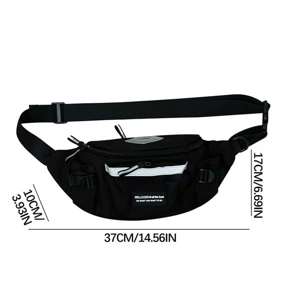 Dgankt Crossbody Bags for Men & Women,Large Waist Bag with Adjustable ...