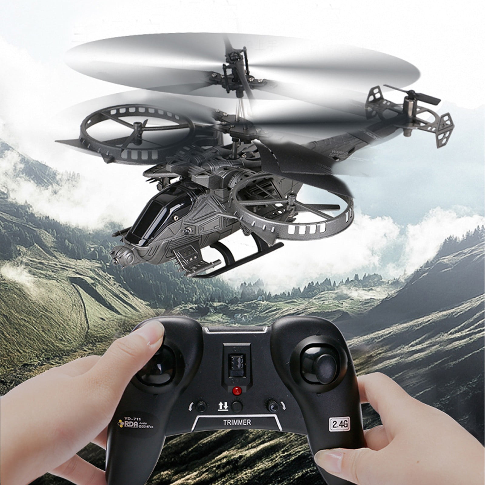 Dgankt Gifts for Men Remote Control Helicopter 3.5 Channel Model ...