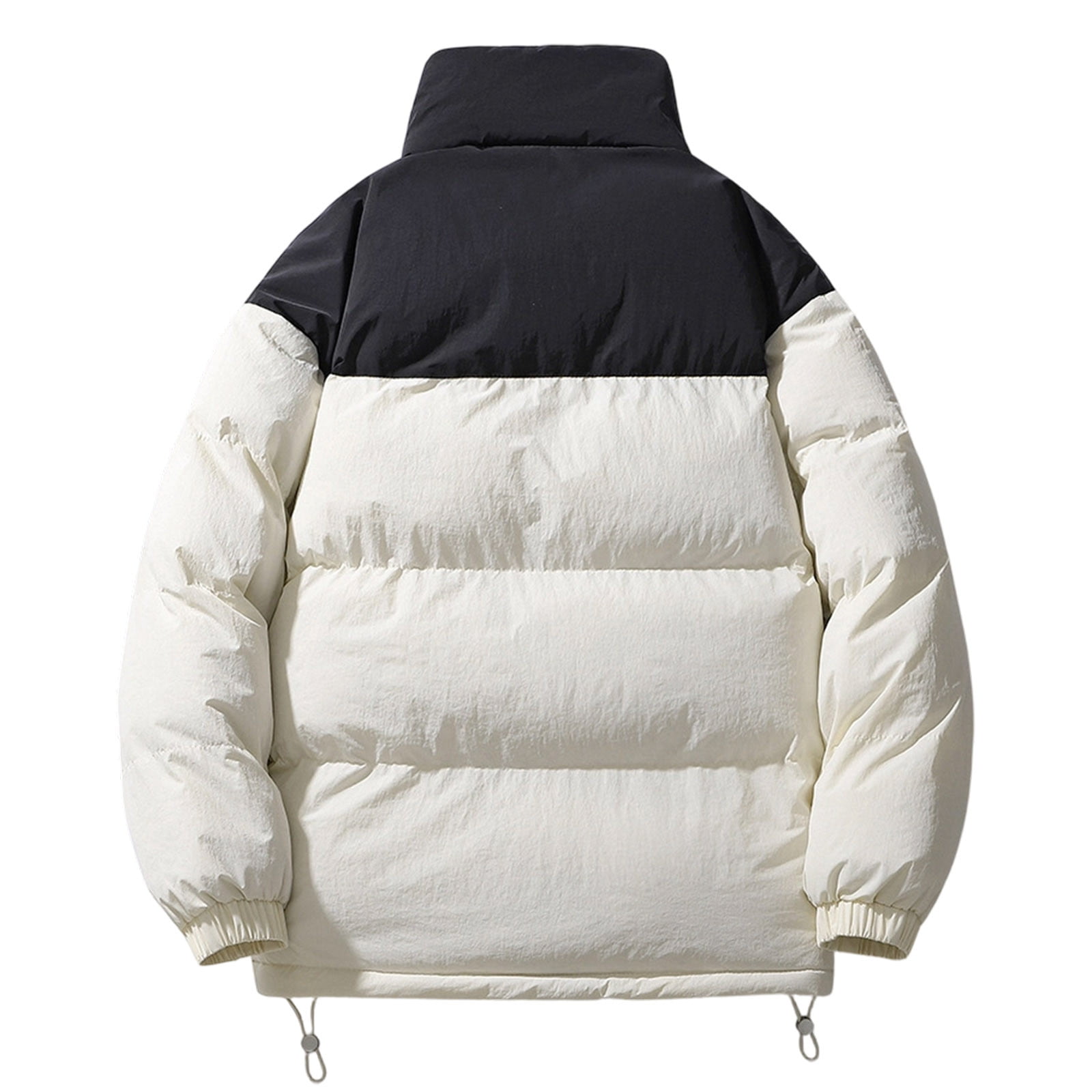 Dgankt Men's Clothing Men's Color Puffer Jacket Thickened Winter Coat ...