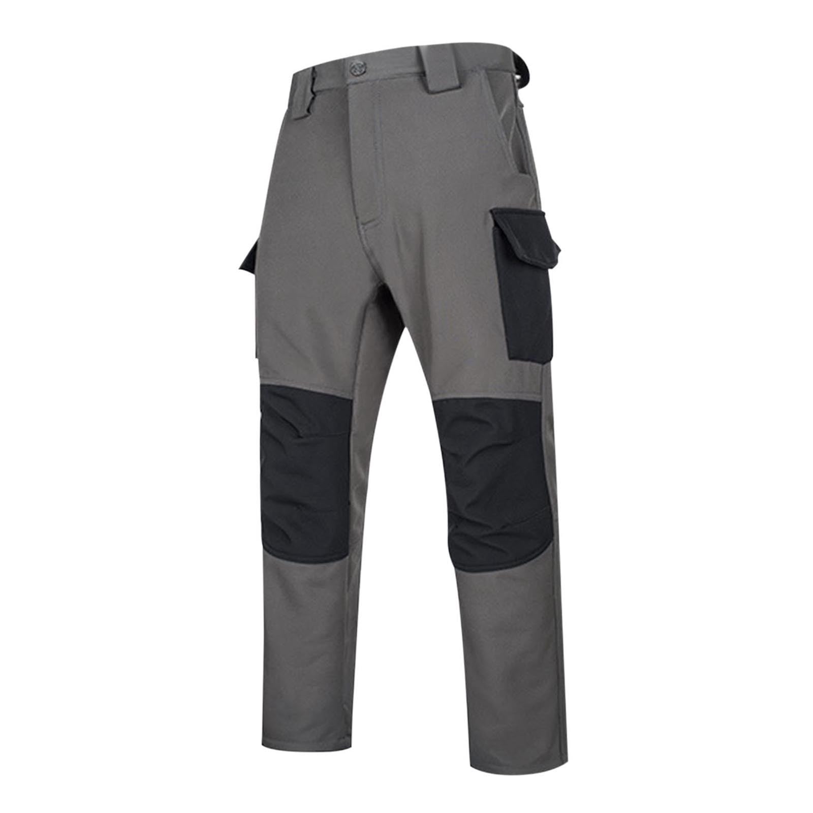 Dgankt Mens Pants Men's Work Pants Tactical Trousers with Utility Tool ...