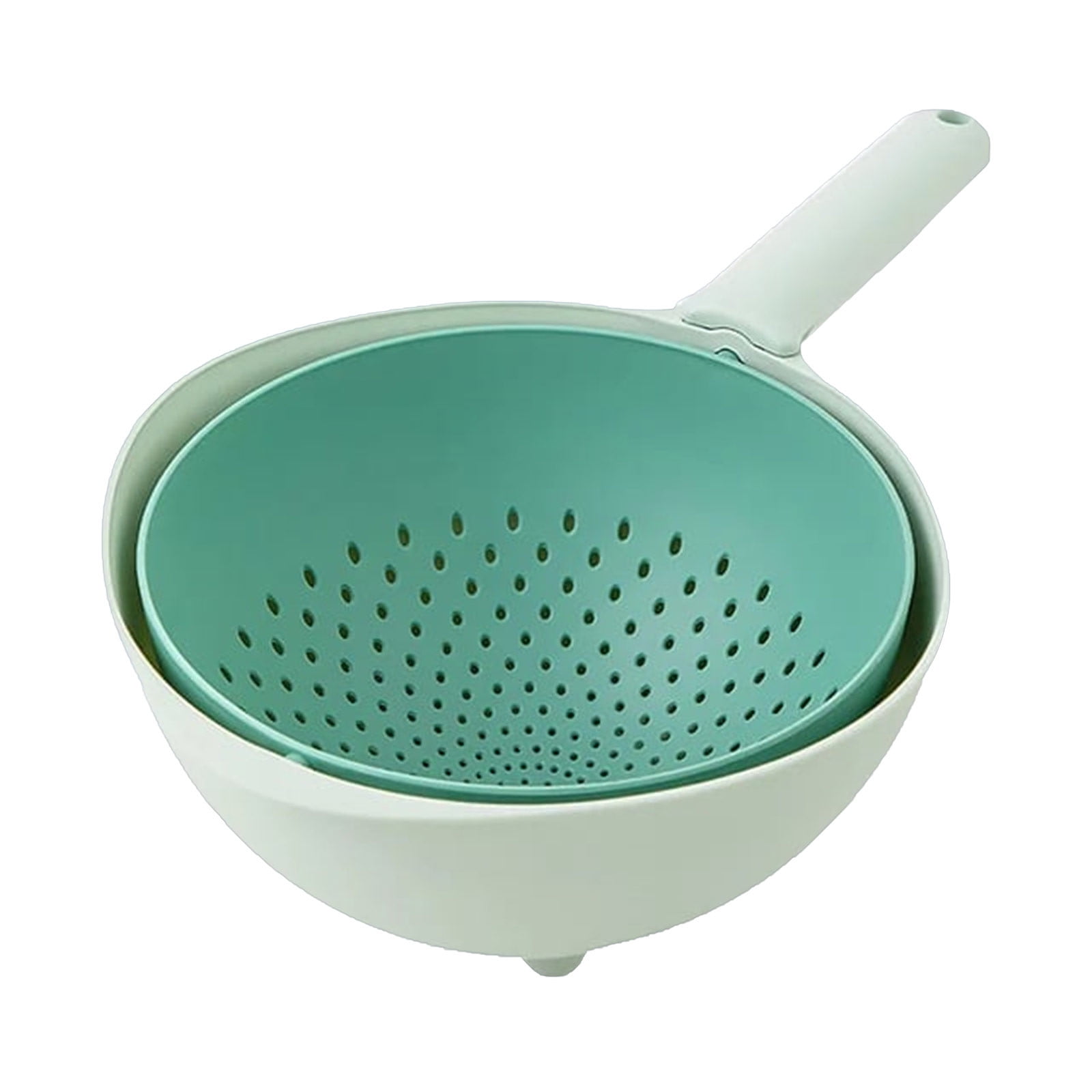 Dgankt Storage Containers Rotary Drainage Basket Plastic with Handle ...