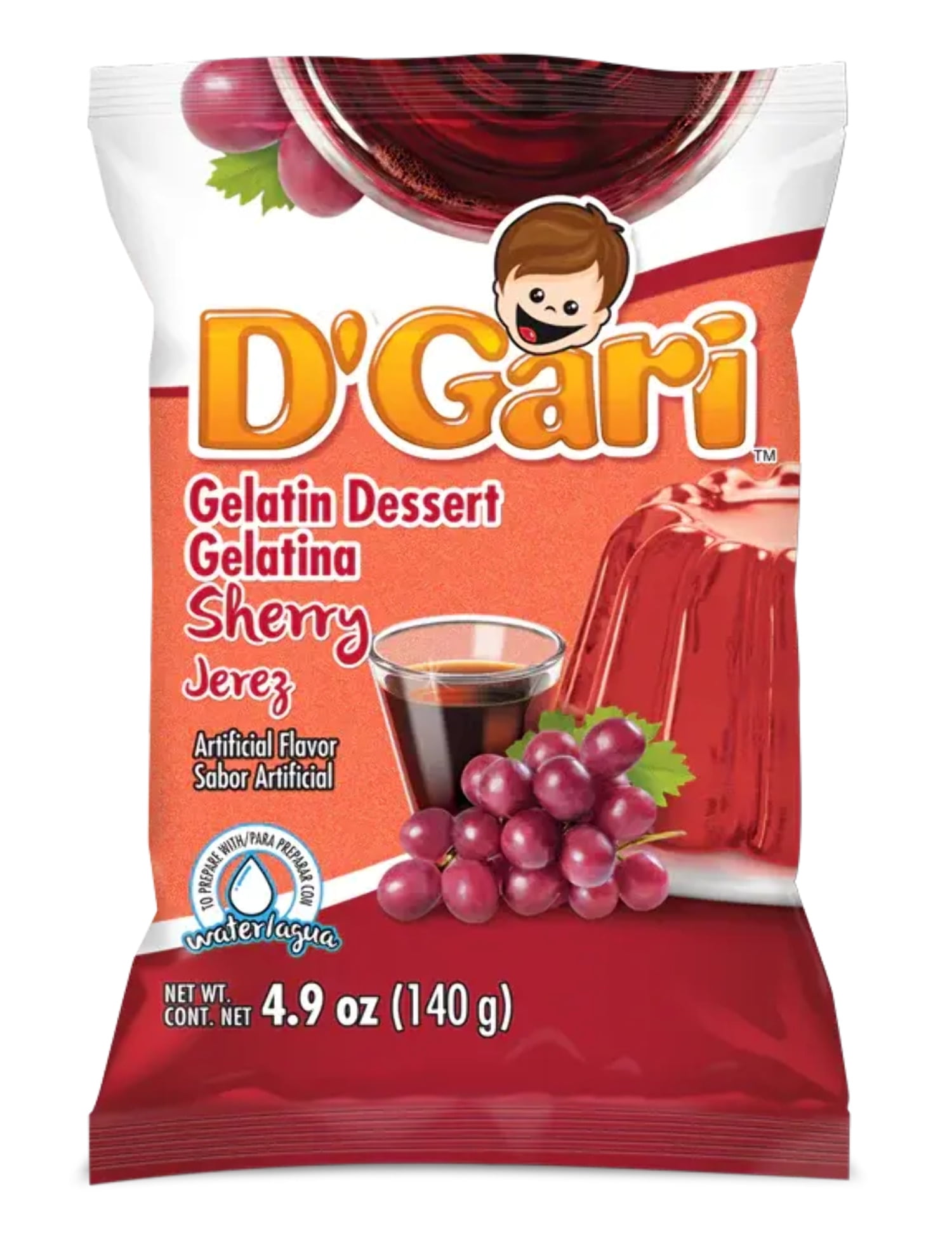 Dgari Water Gelatin Sherry - Walmart.com