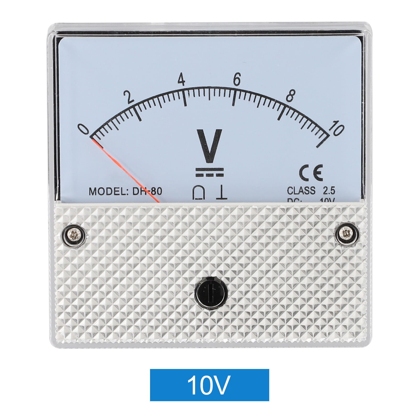 Dh-80 Pointer Dc Voltmeter Analog Voltmeter Pointer Panel Meter Voltage Meter - Walmart.com