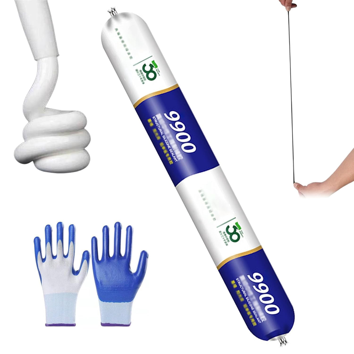Dh-9900 High-Temperature Resistant Silicone Sealant for Sunroom, 9900 ...