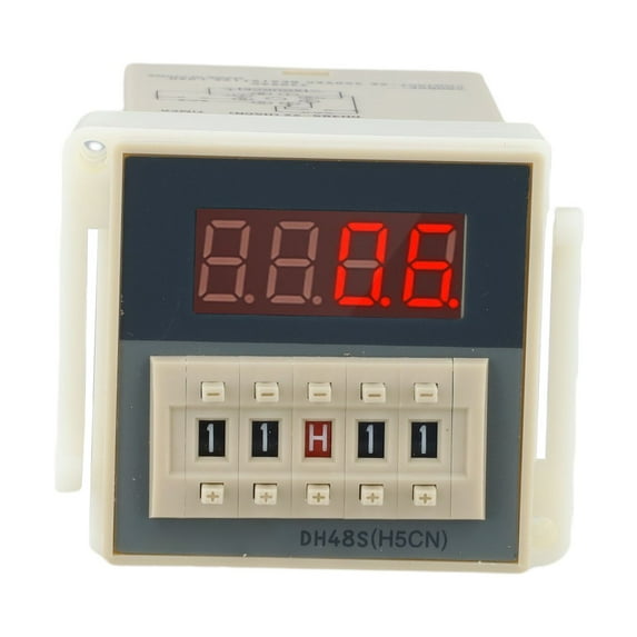 Dh48S-2Z 12V-220V Repeat Cycle Spdt Programmable Timer Time Switch ...