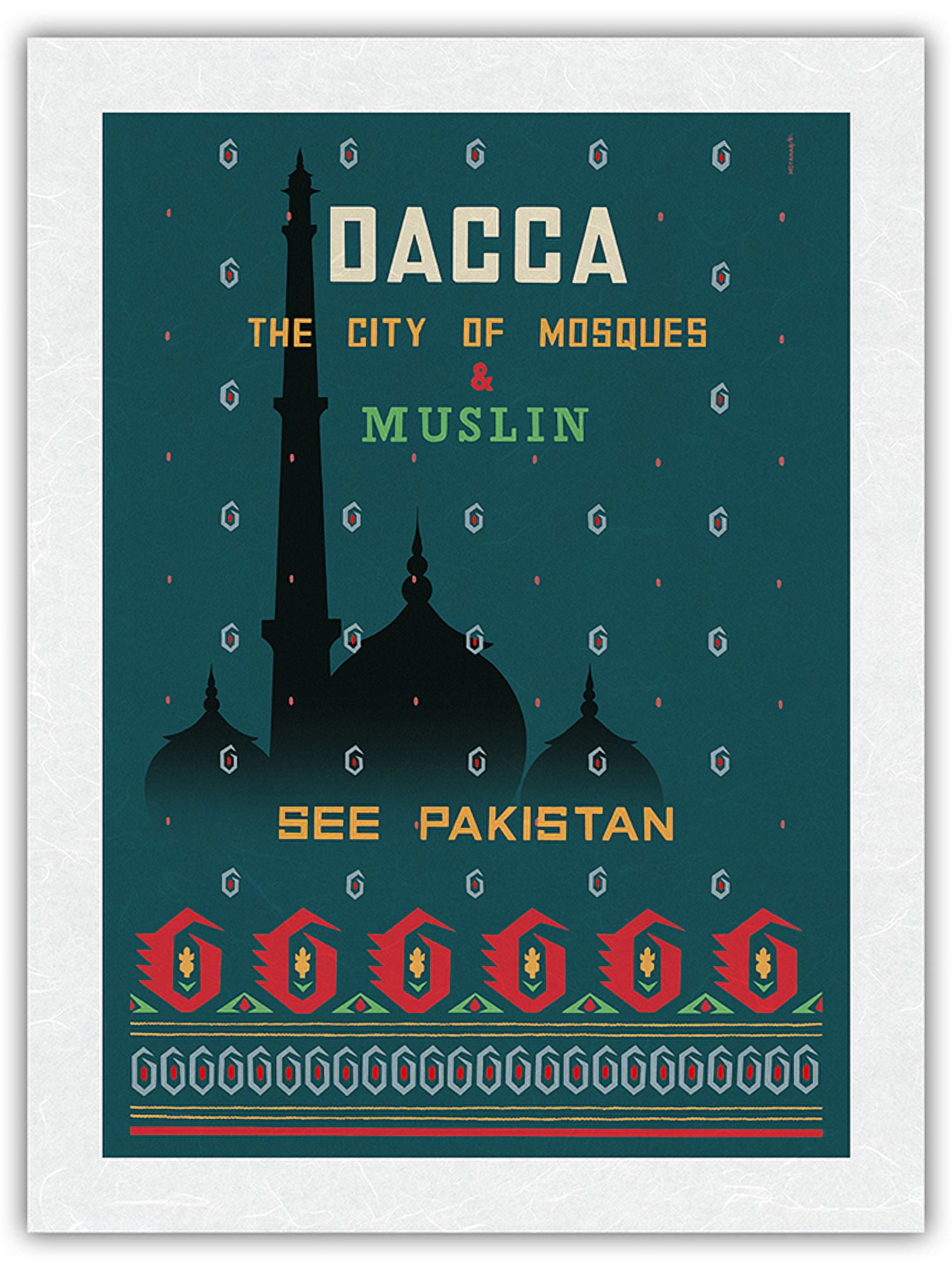 Dhaka (Dacca) - The City of Mosques & Muslin (Dhaka Cotton Fabric ...