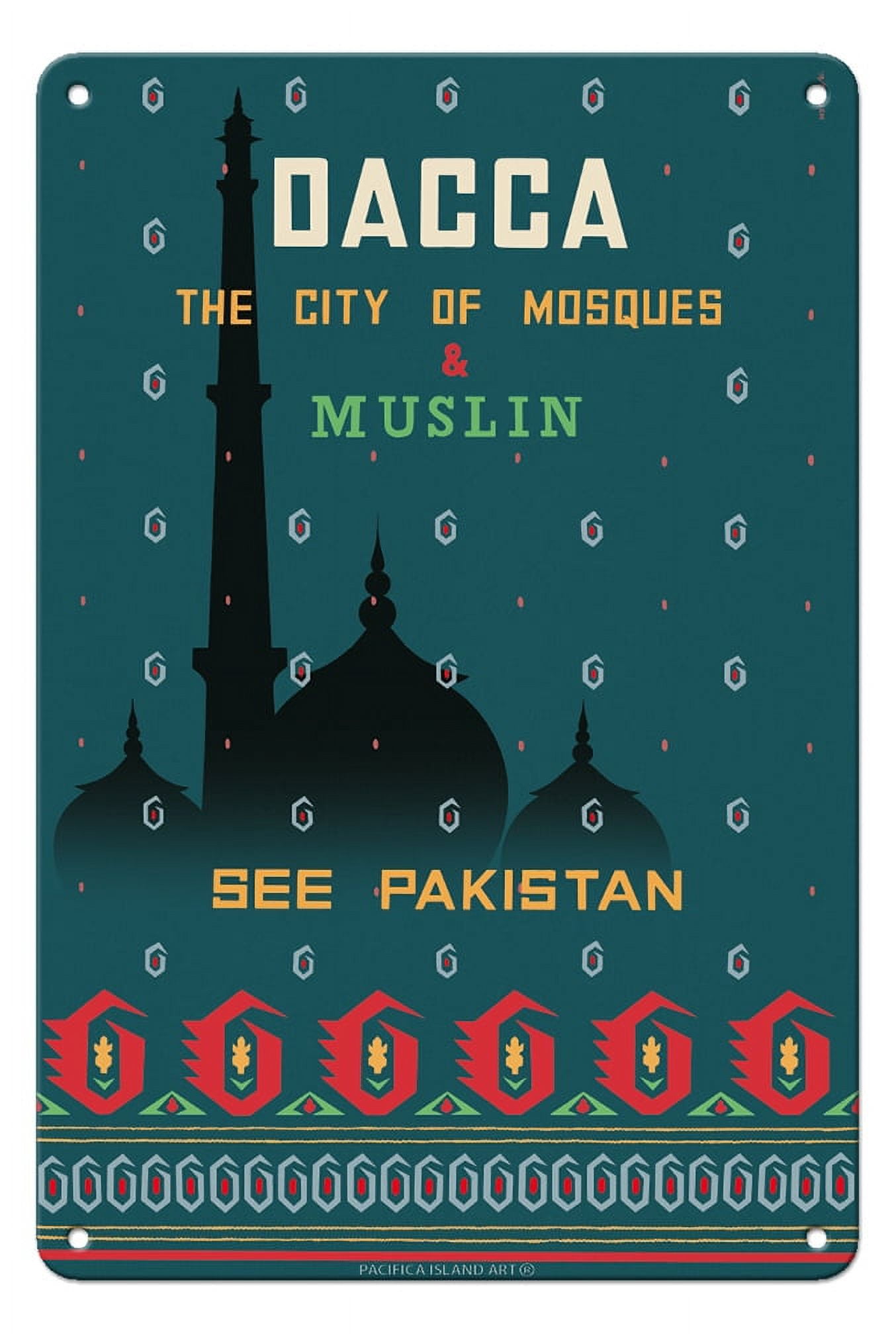 Dhaka (Dacca) - The City of Mosques & Muslin (Dhaka Cotton Fabric ...