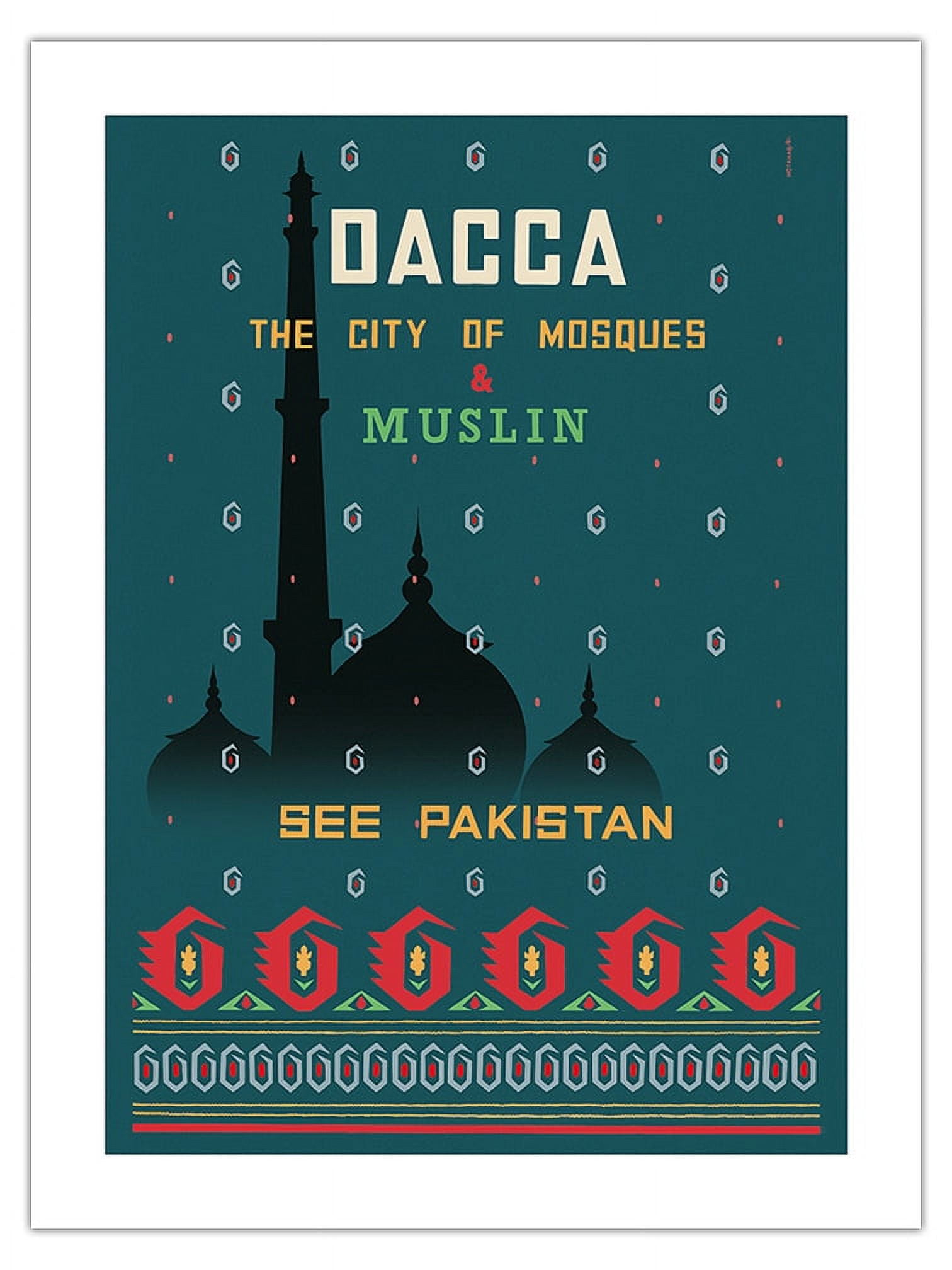 Dhaka (Dacca) - The City of Mosques & Muslin (Dhaka Cotton Fabric ...