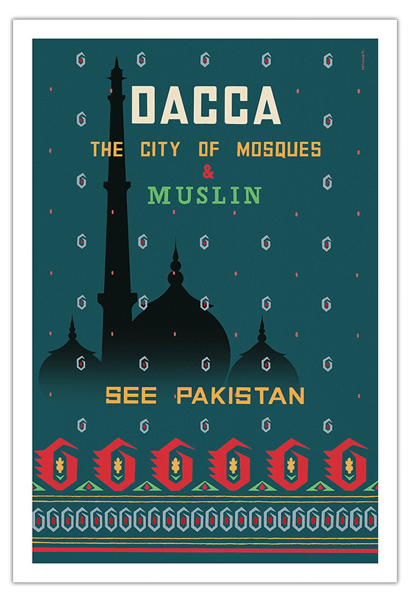 Dhaka (Dacca) - The City of Mosques & Muslin (Dhaka Cotton Fabric ...