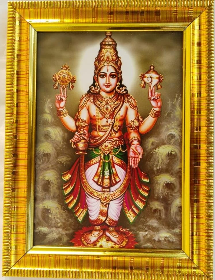 Dhanvanthari Kalash Swamy Ayurveda God of health Home Decor Puja Room ...