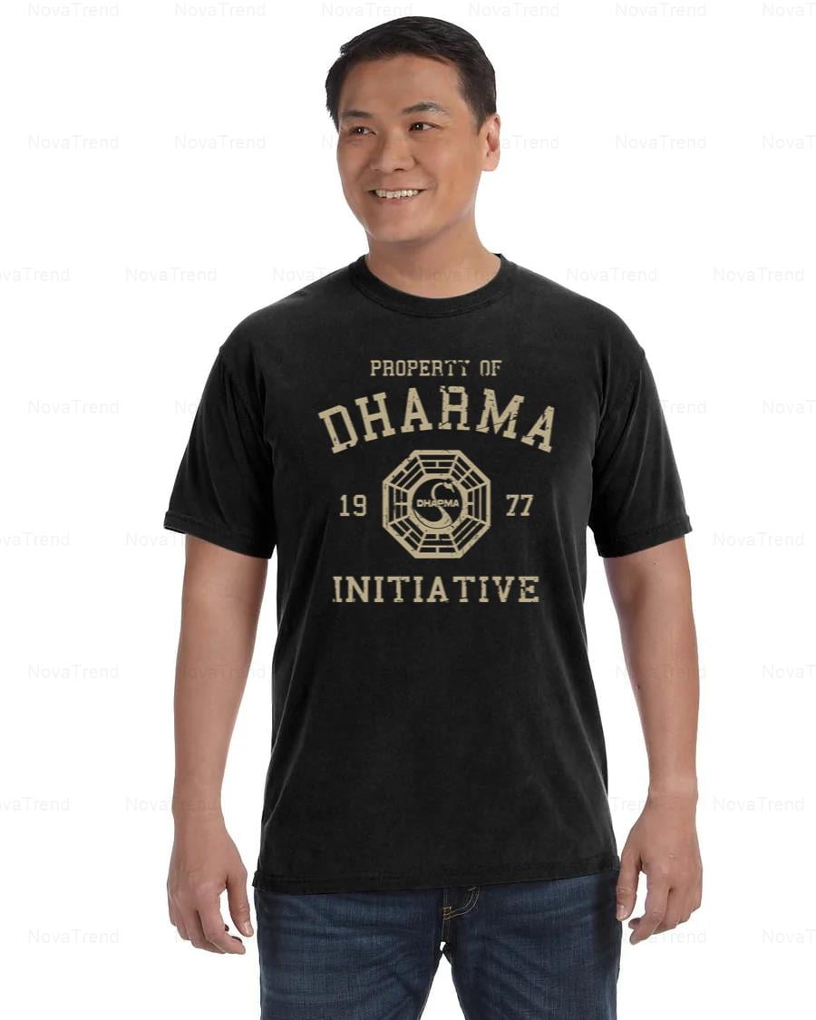 Dharma Initiative Comfort Color T-Shirt LOST 1977 Retro Series Tribute ...