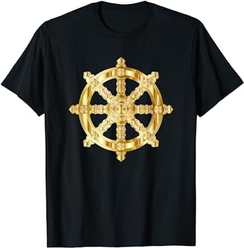 Dharma Wheel Buddhist Symbol Gift T-Shirt - Walmart.com