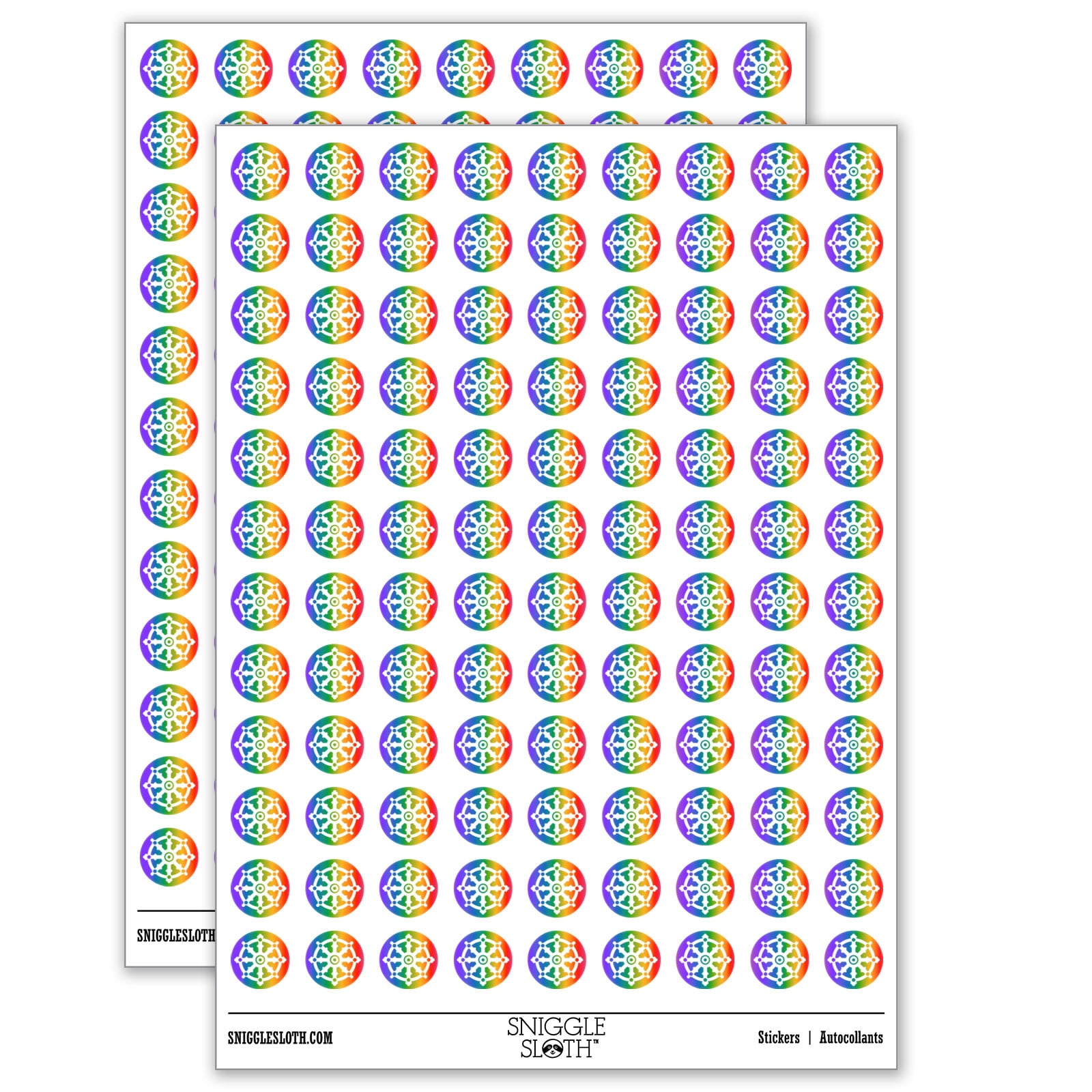 Dharma Wheel of Law Buddhism Hinduism Religion Dharmachakra 200+ Round ...