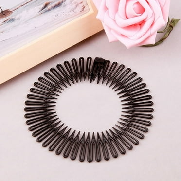 Scunci Effortless Beauty Stretch Hair Combs. Tortoise, Opaque White ...