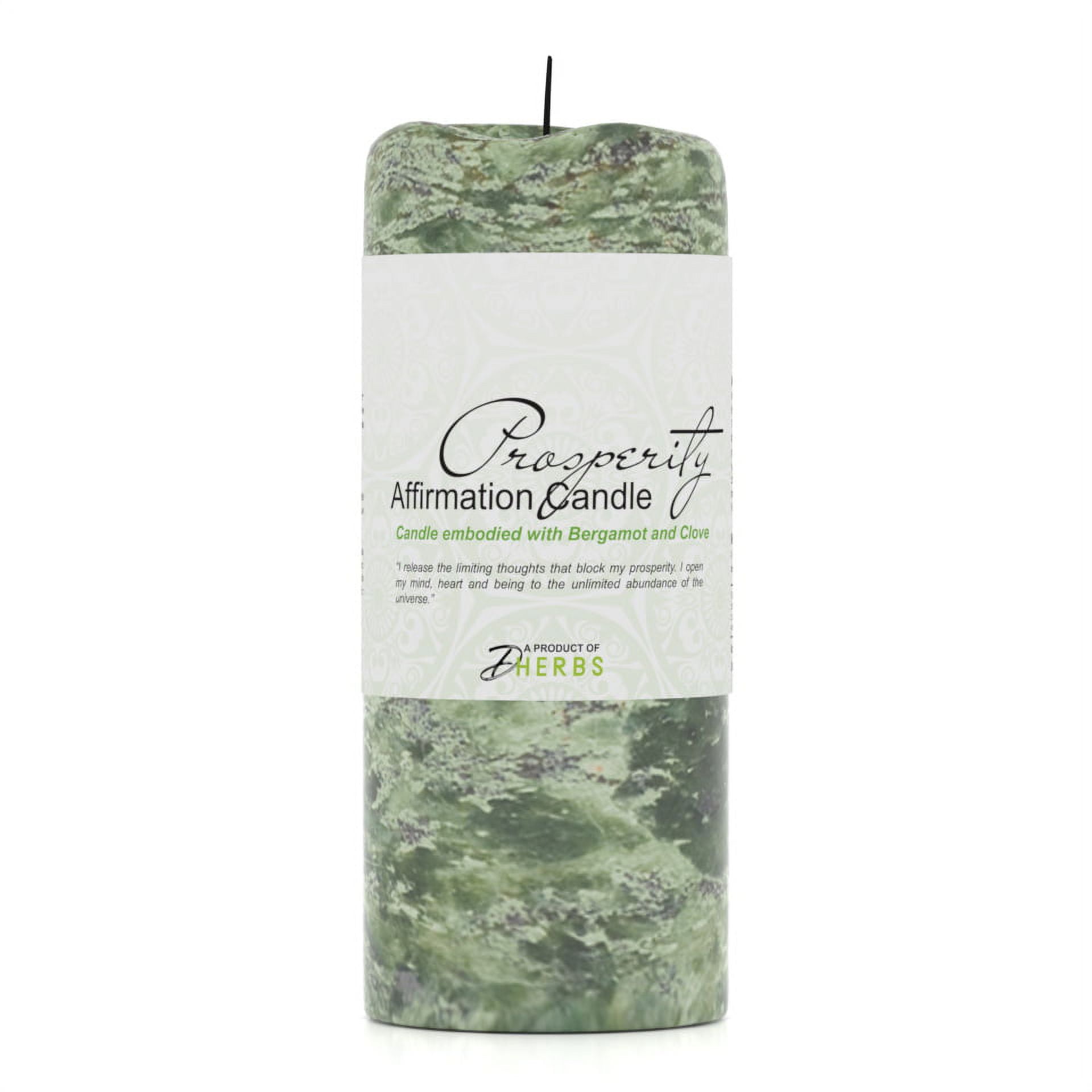 Dherbs Prosperity Affirmation Candle - Walmart.com
