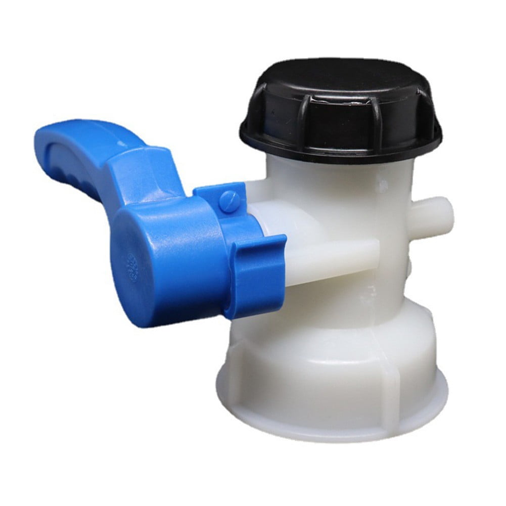 DHL 62/75mm IBC Container Flap Valve Outlet Tap Adapter Stopcock Rain ...
