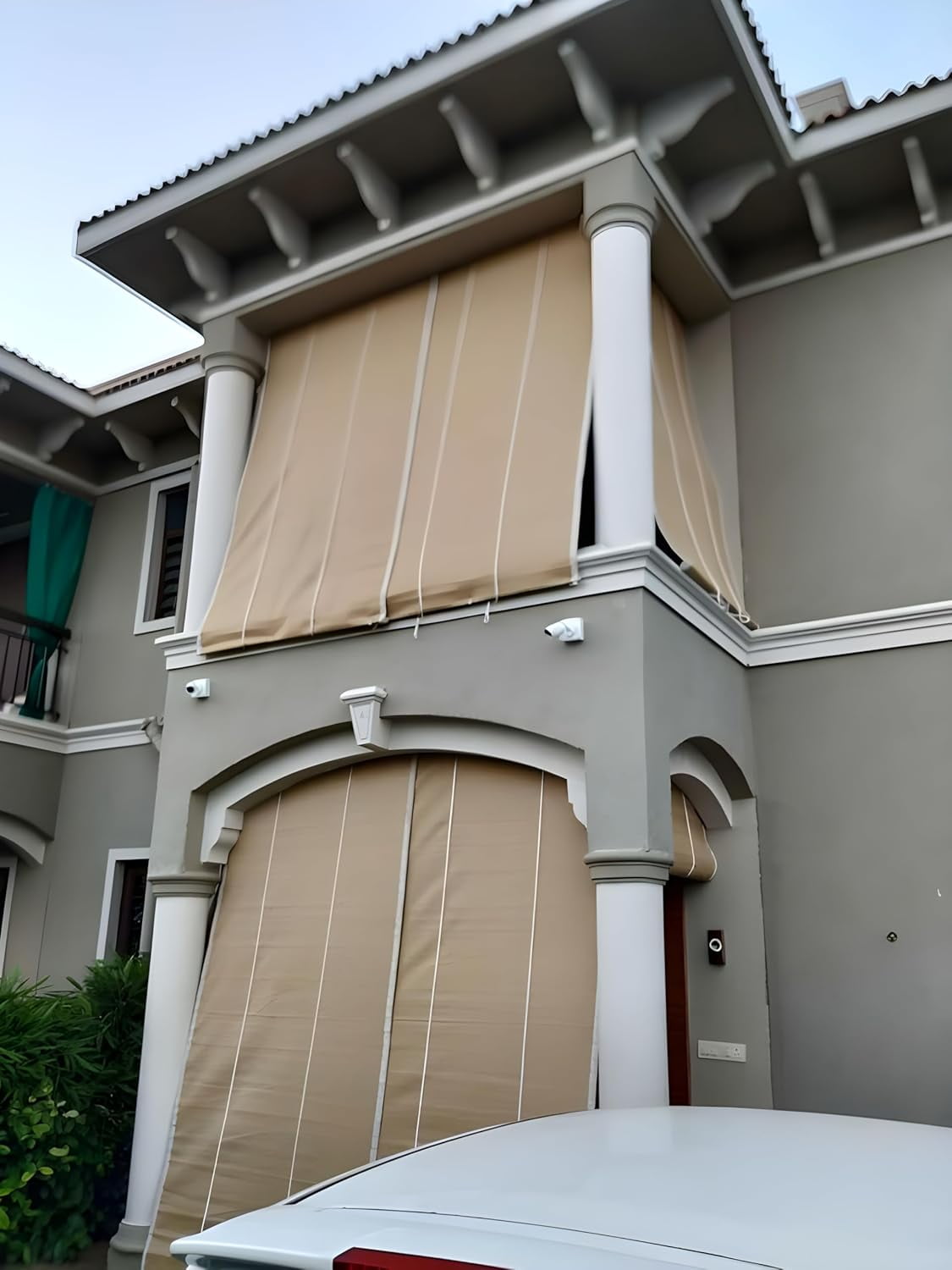 Dhori Bamboo Rollup Blind Joint Shade Chick Window CloserCurtains for ...