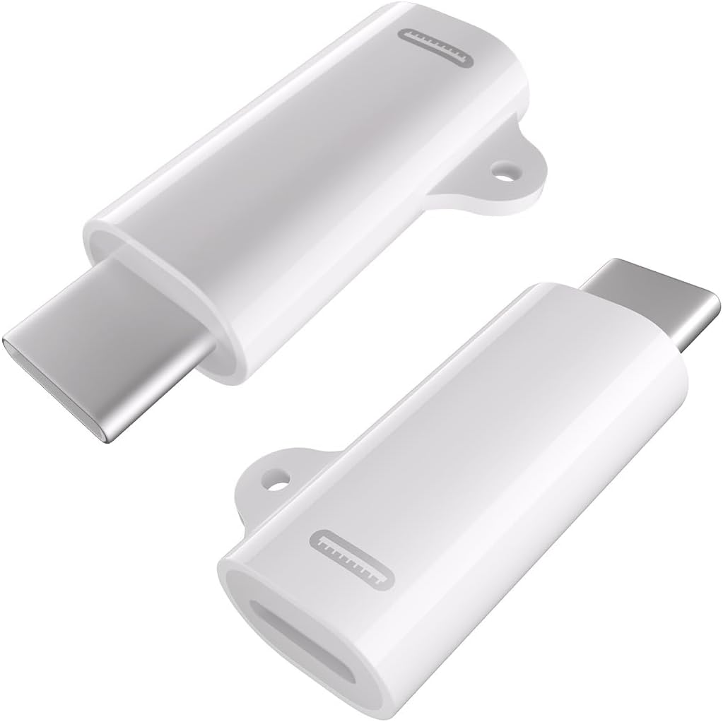 Dhttechky 2-Pack Lightning To Usb C Adapterlos Female Lightnlng To Male ...