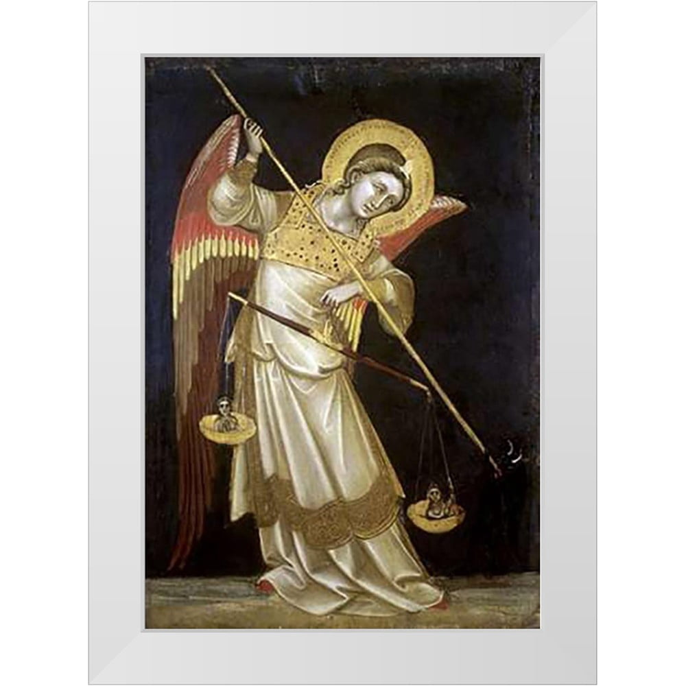 Di Arpo, Guariento 23x32 White Modern Wood Framed Museum Art Print ...