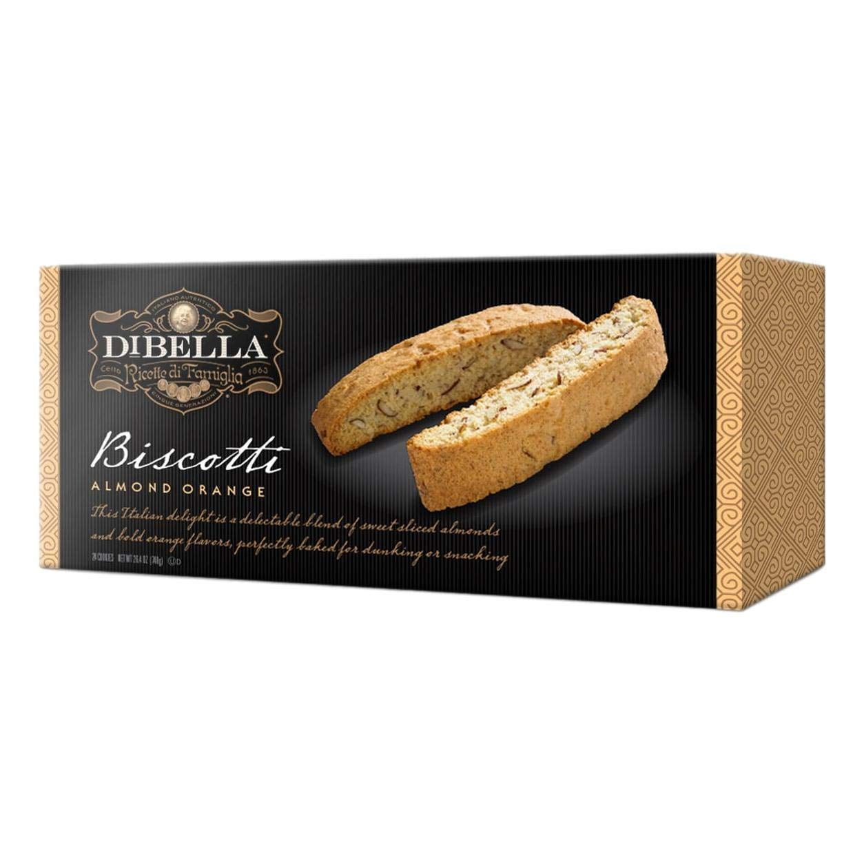 DiBella Artisan Style Italian MMF7 Biscotti Cookies (Almond Orange ...