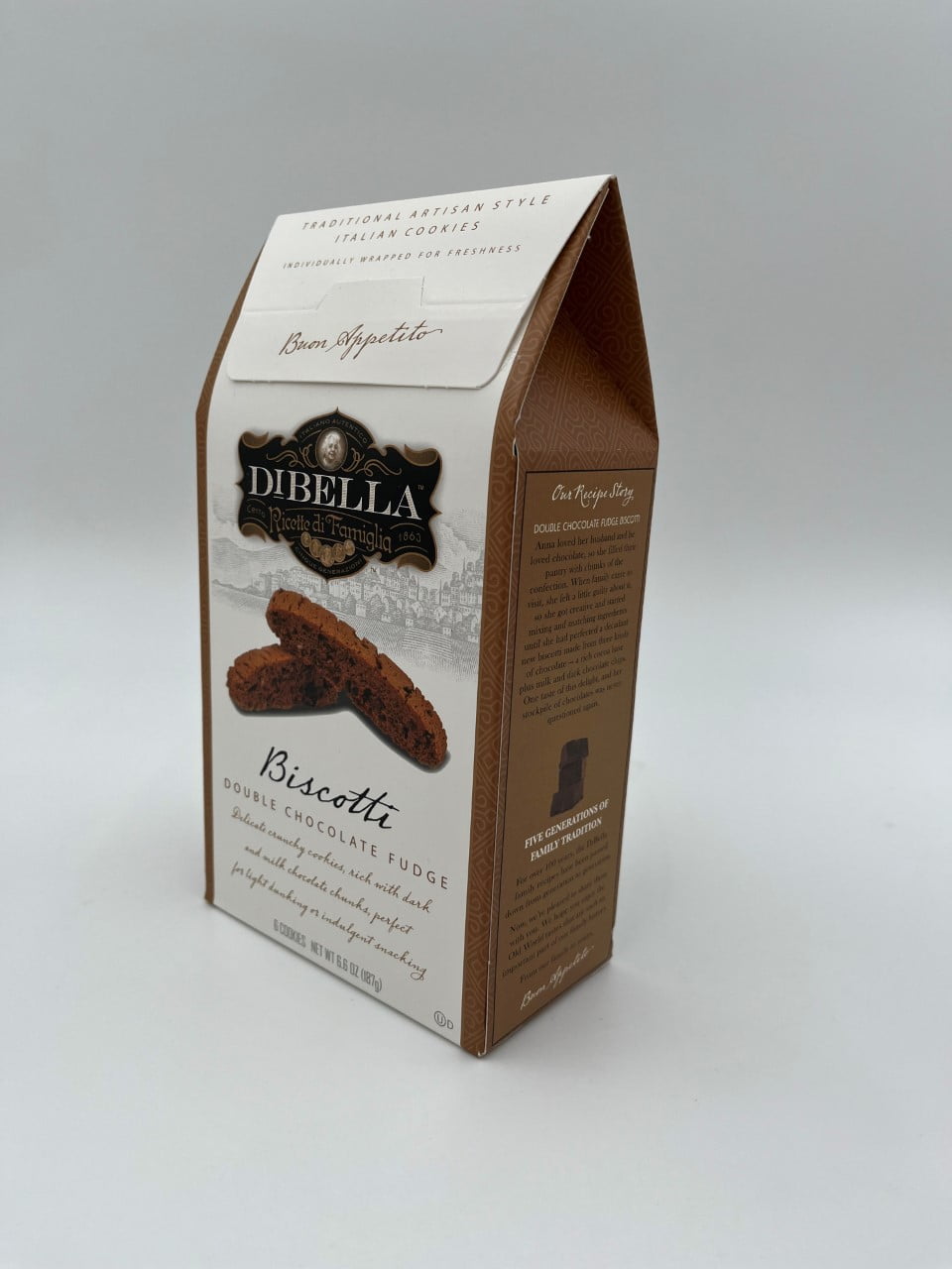 DiBella Biscotti Cookies – Authentic Italian Biscotti, Double Chocolate ...