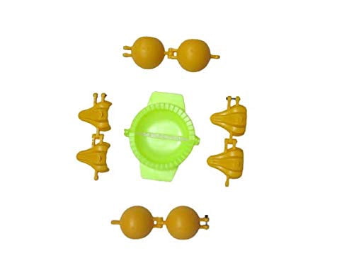 DiBha Plastic Modak Gujiyaand Ladoo Maker MouldMoldSancha for Festivals ...