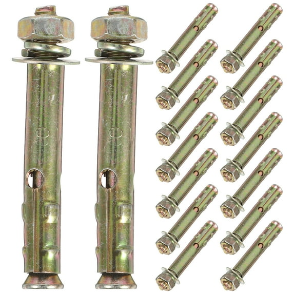 DiMaddie 20pcs Expansion Bolts Multi-use Expansion Bolt Steel Screws ...