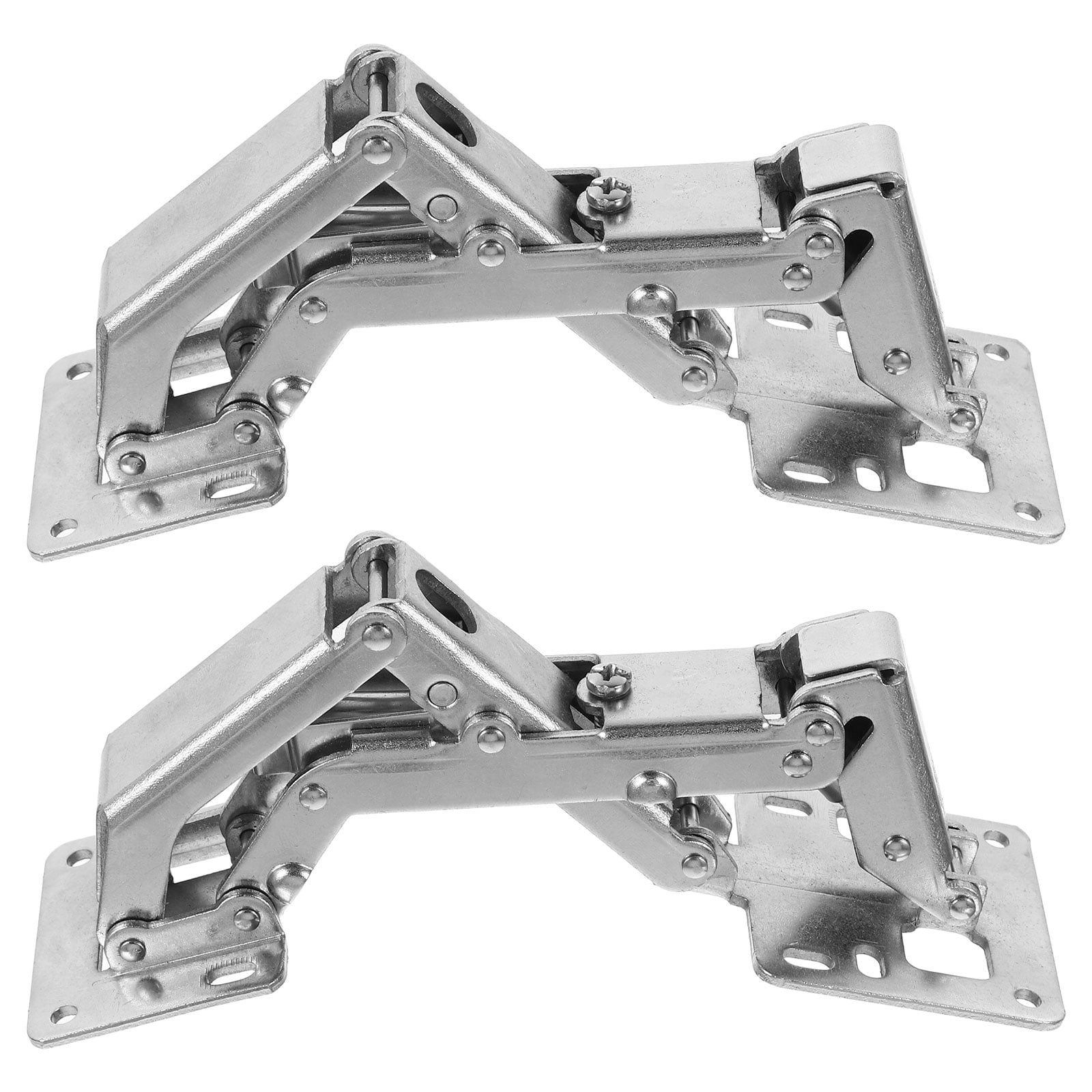 DiMaddie 2Pcs Heavy Duty Hydraulic Hinges for Cabinets Frameless Cabinet Hinge Hydraulic Door ...