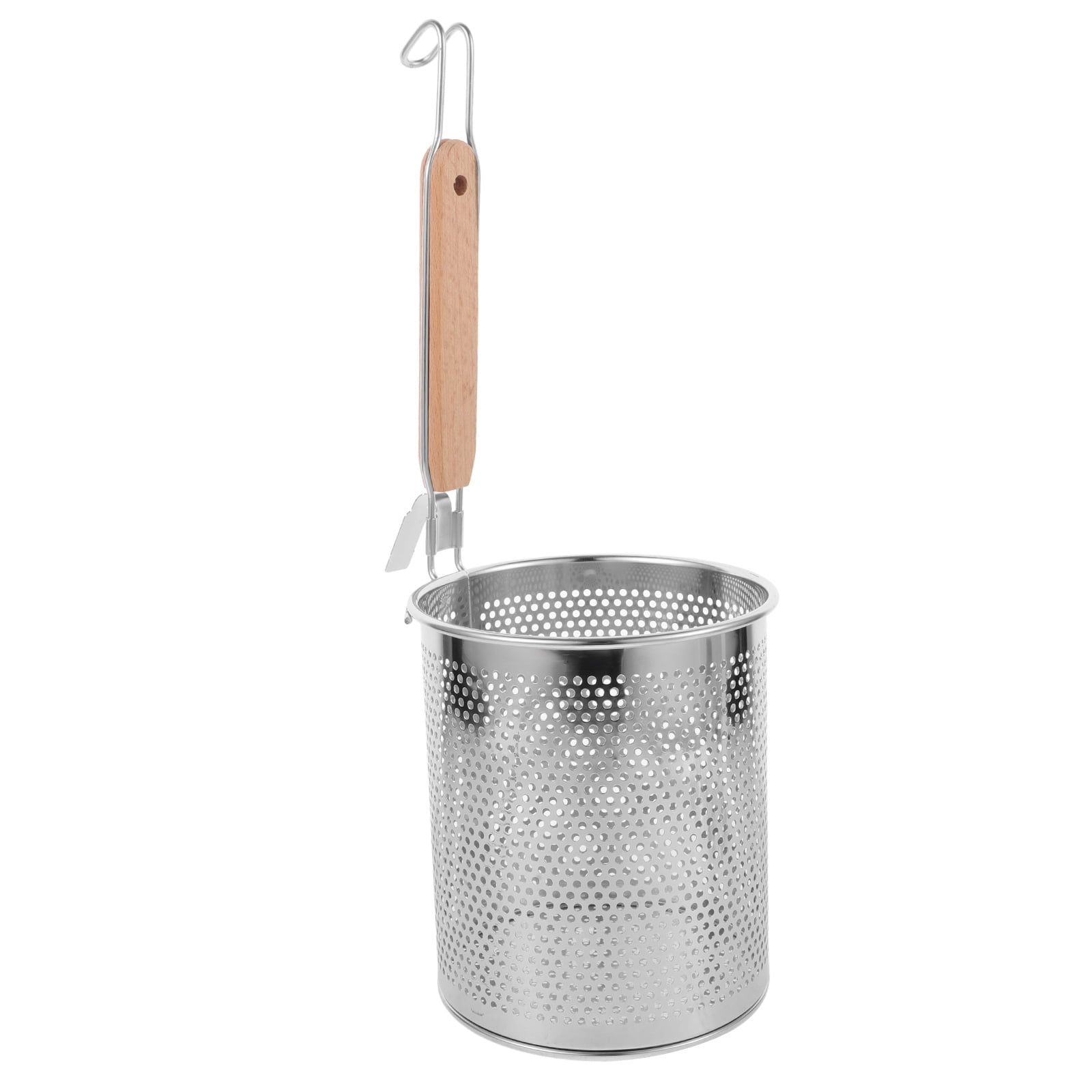 DiMaddie 2pcs Pasta Strainer Basket Noodle Strainer With Handle For ...