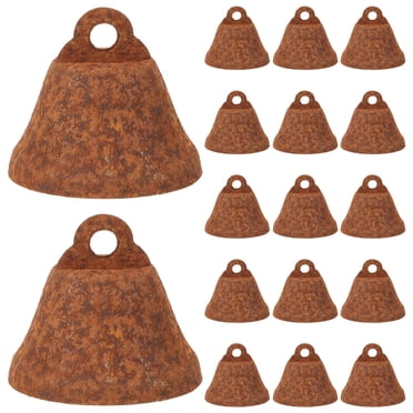 48 Rusty Tin Jingle Bells: Vintage Charm for Your Holidays and Crafts ...