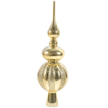 Small Gold Capiz Shell Star Tree Topper - Walmart.com