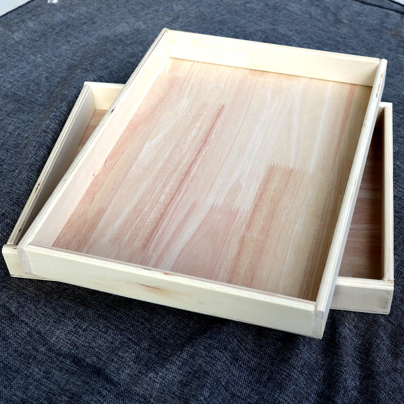 DiMaddie Kids Sand Tray Wooden Sandbox Indoor Outdoor Activities ...