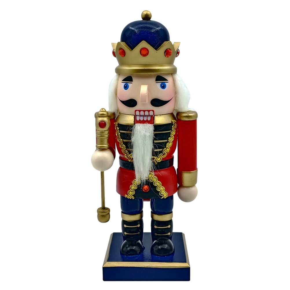 DiMaddie Wood Nutcracker Craft Christmas Decoration Small Cartoon ...