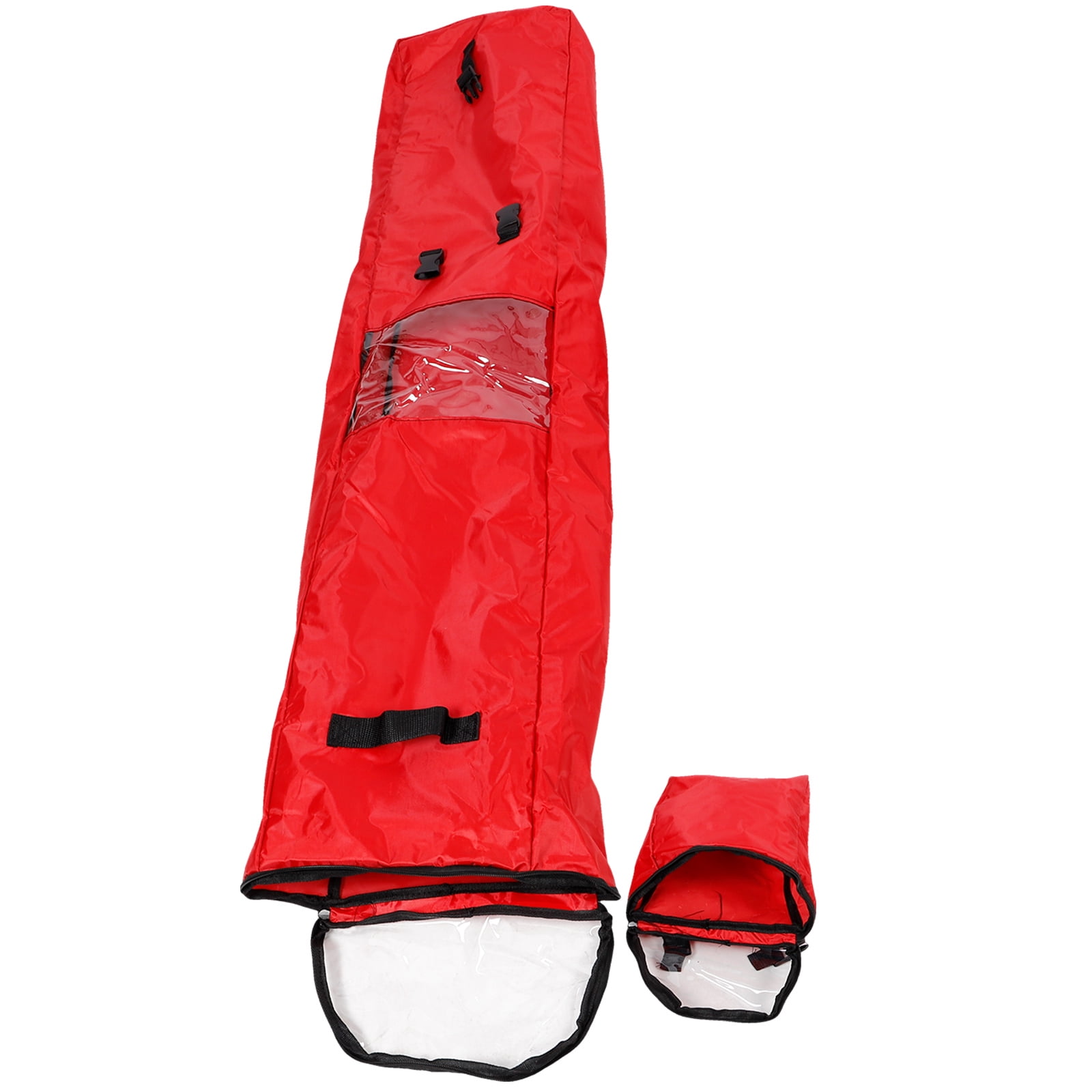HEMOTON Red Wrapping Paper Bag 1Pack 600D Oxford Cloth with Reinforced ...